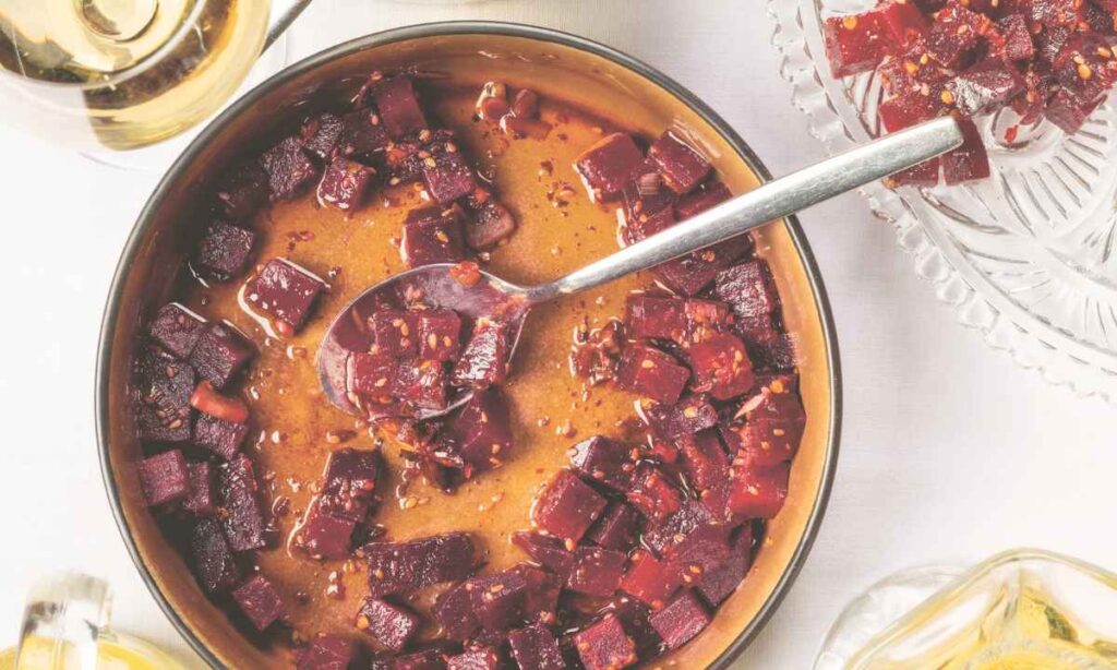 Rote-Rüben-Salat mit Szechuanöl ★ Rezept